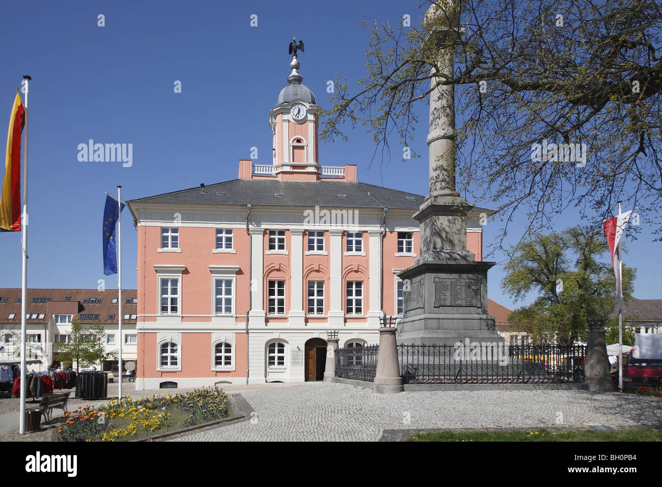 Templin city hall hi-res stock photography and images - Alamy