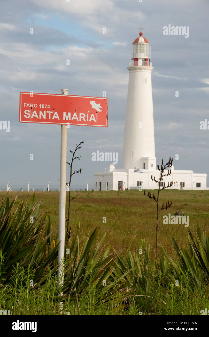 Uruguay. Lighthouse in La Paloma in Rocha department Stock Photo - Alamy