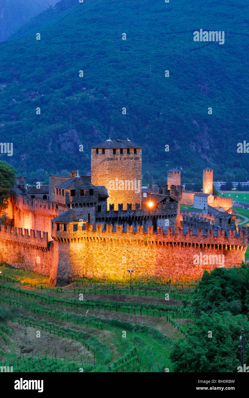 Castello di castelgrande hi-res stock photography and images - Alamy