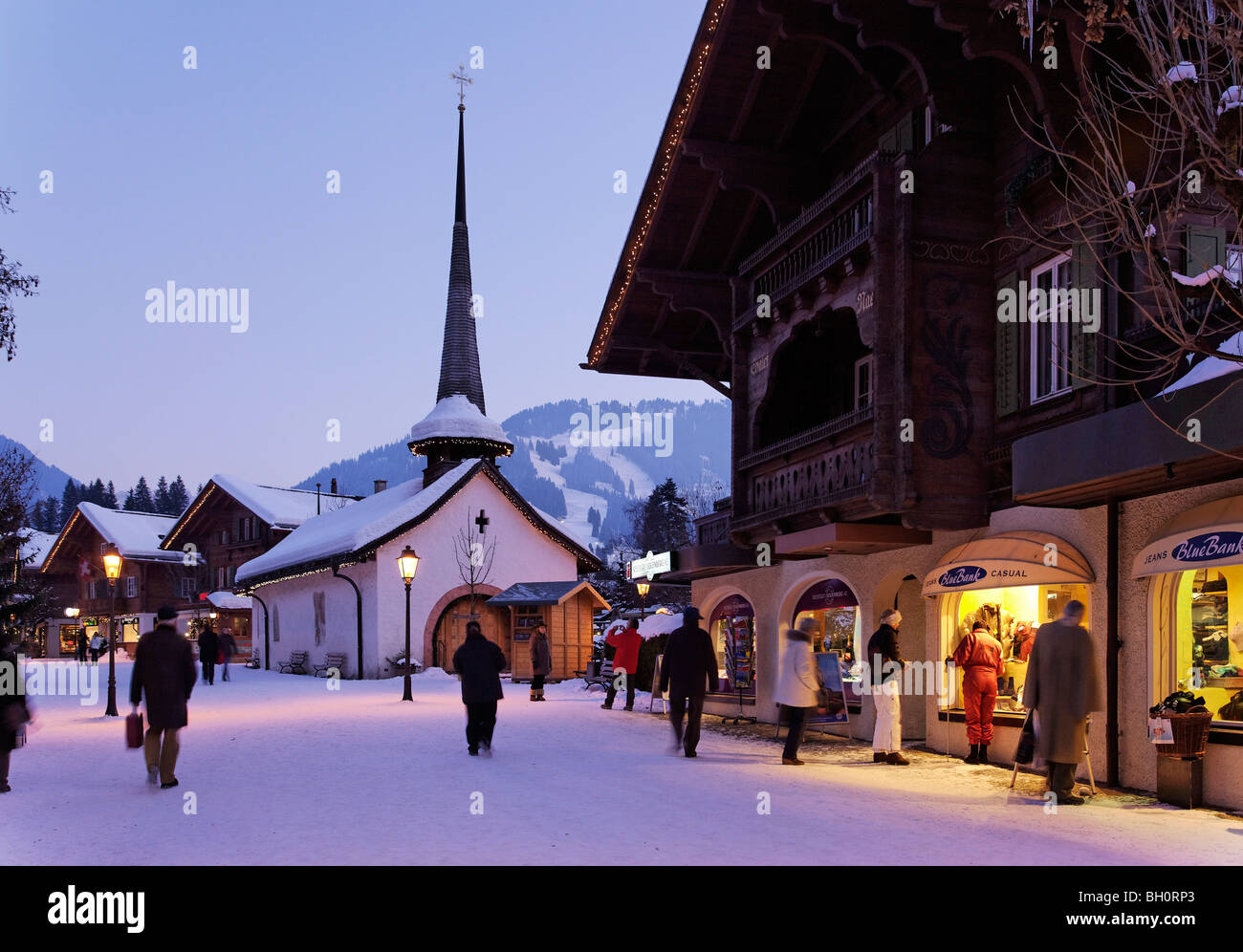 Promenade gstaad hi-res stock photography and images - Alamy