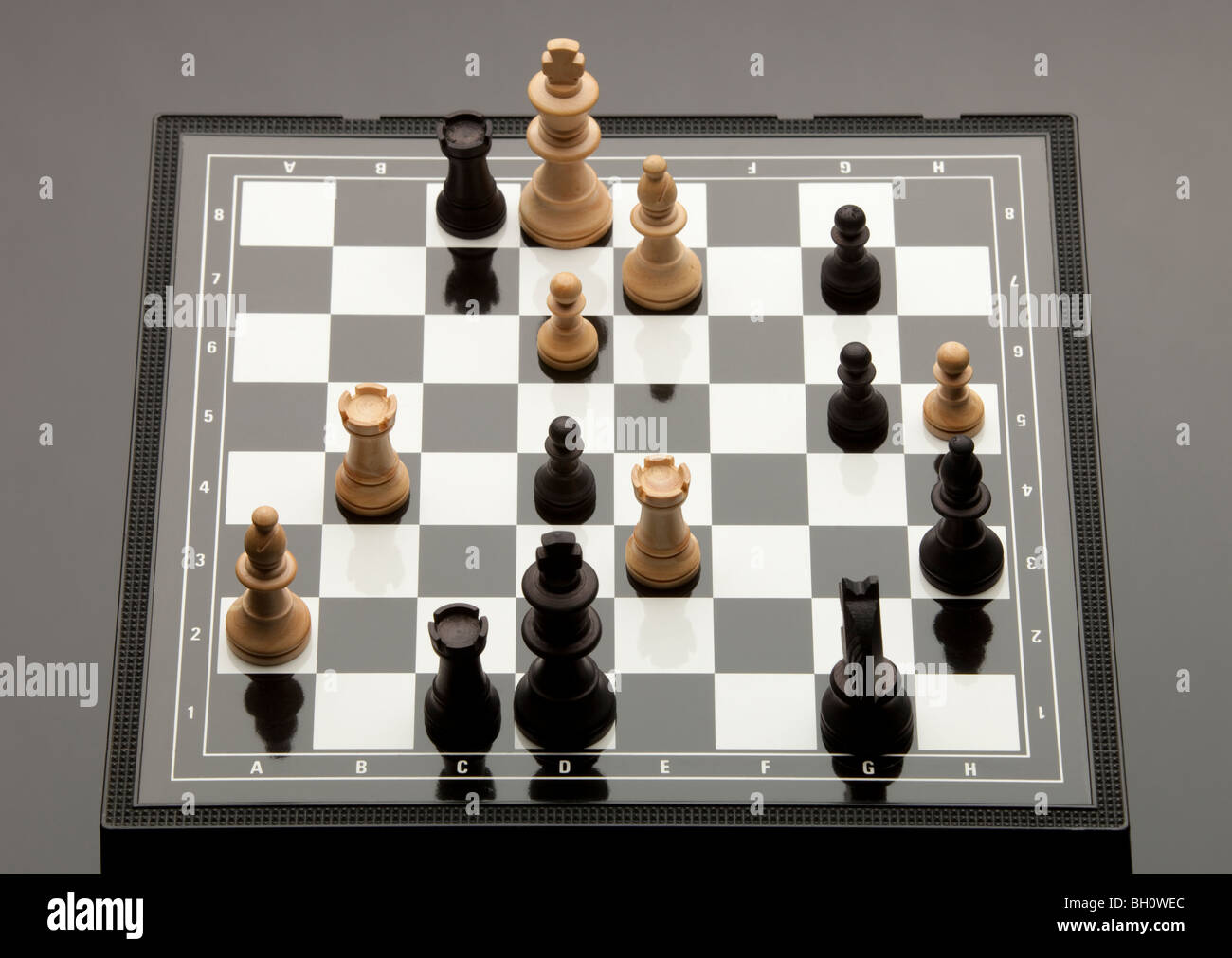 Checkmate in a game of Chess Stock Photo - Alamy