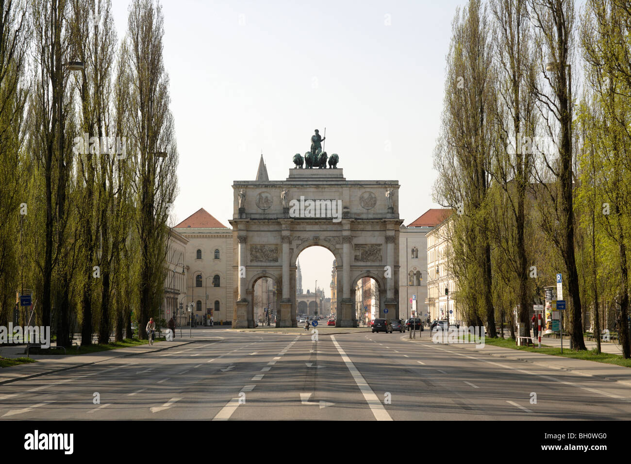 Siegestor, Munich, Bavaria, Germany, Europe Stock Photo - Alamy