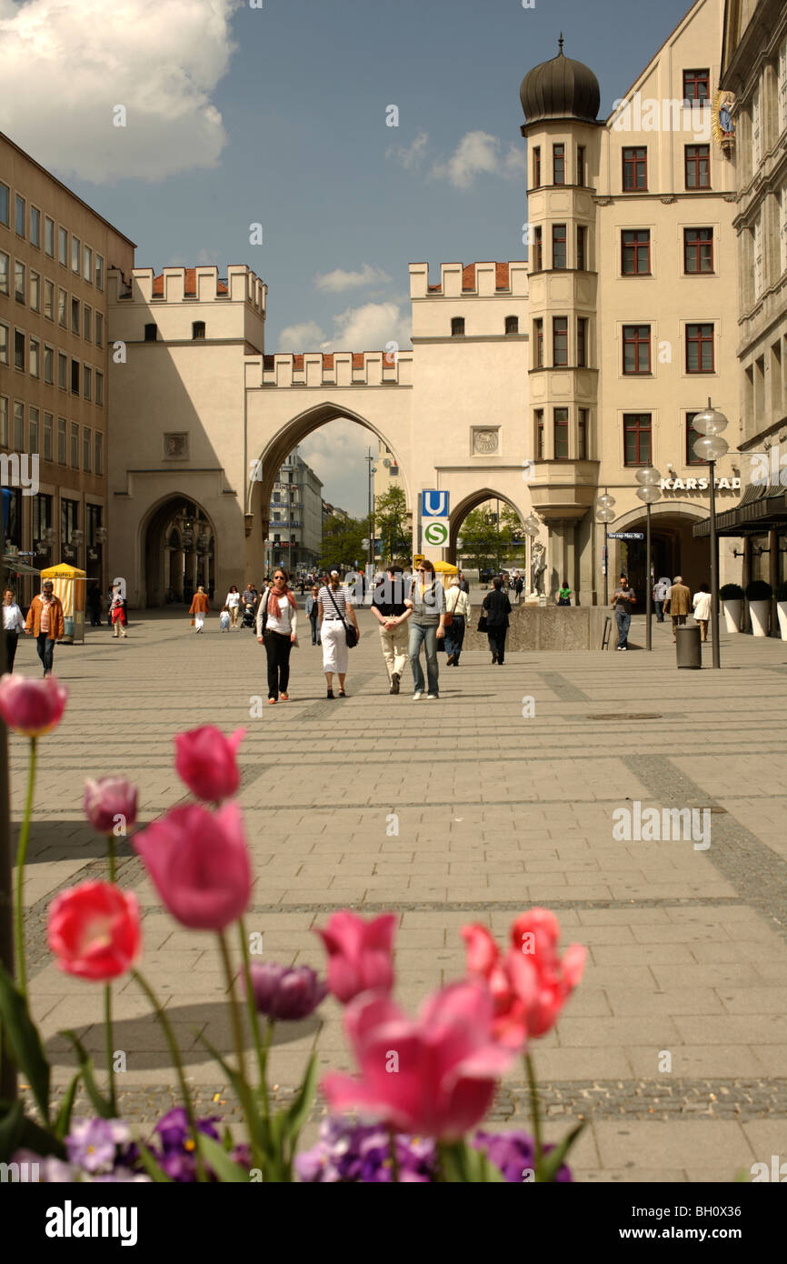 Karlsplatz square in the old town hi-res stock photography and images ...