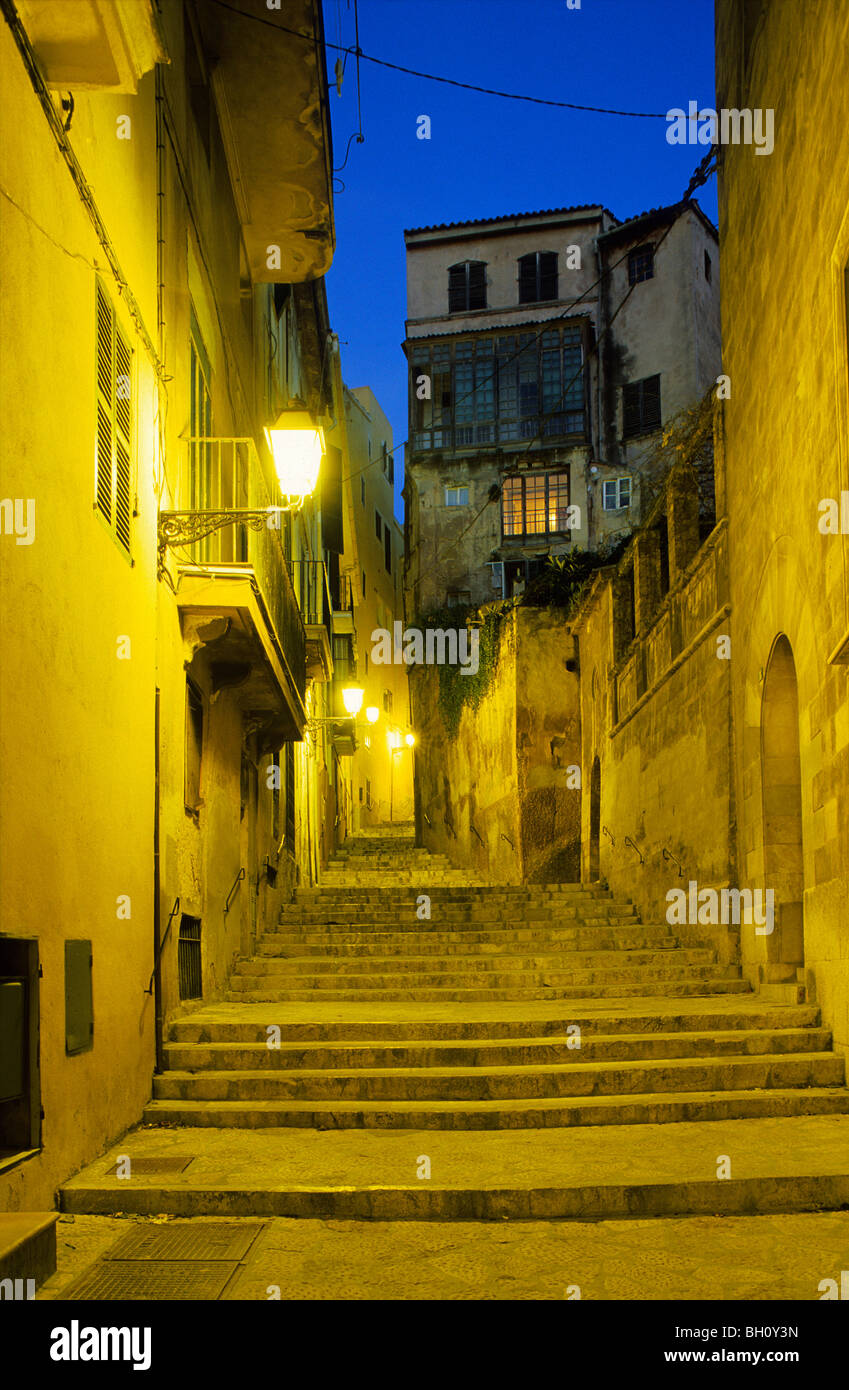 Europe, Spain, Majorca, Palma, historic center Stock Photo - Alamy