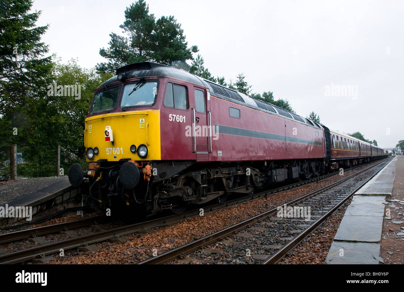 Class 57 diesel locomotive hi-res stock photography and images - Alamy