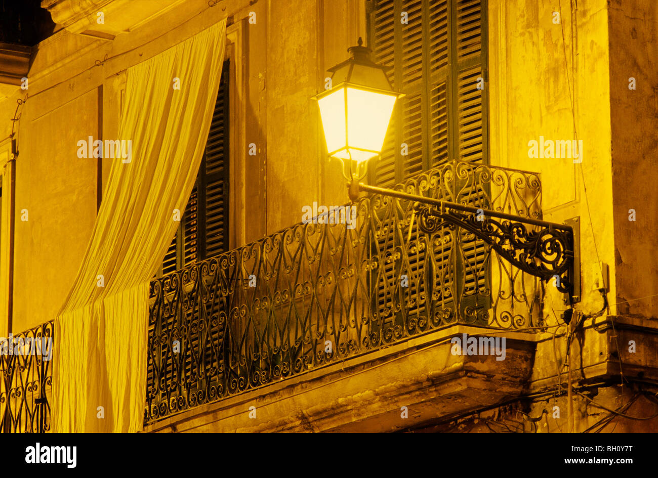 Europe, Spain, Majorca, Palma, historic center, balcony Stock Photo - Alamy