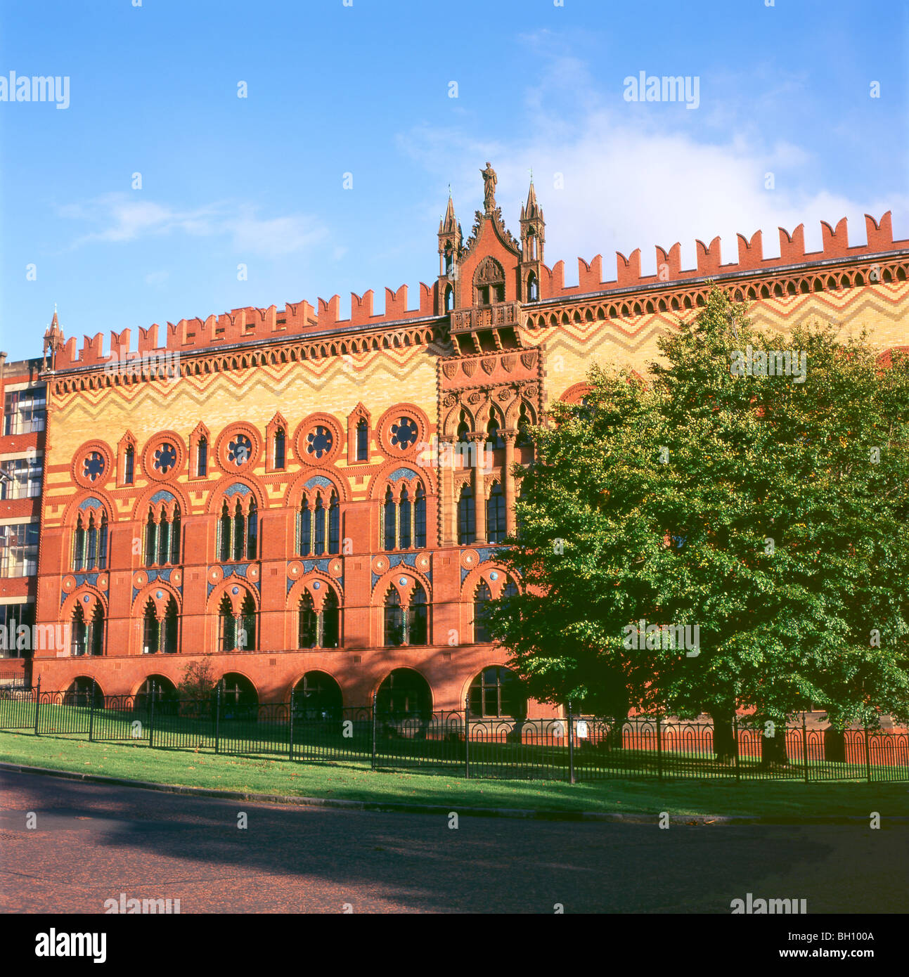 19thC Templeton Carpet Factory building Glasgow Scotland designed by ...