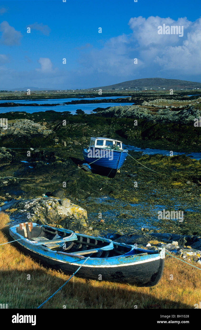 Europe, Great Britain, Ireland, Co. Galway, Connemara, Lettermullan ...