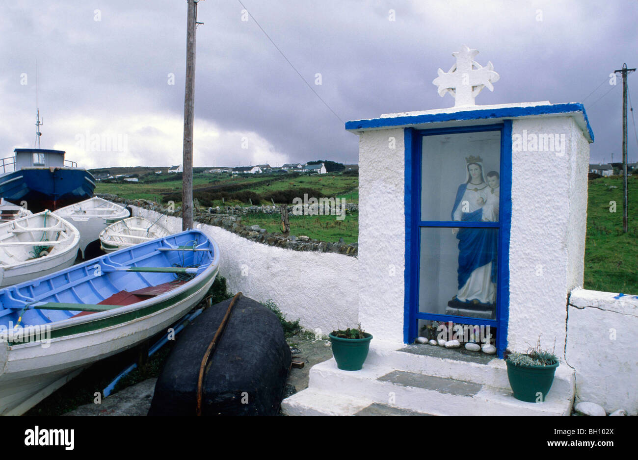 Magheraroarty pier hi-res stock photography and images - Alamy