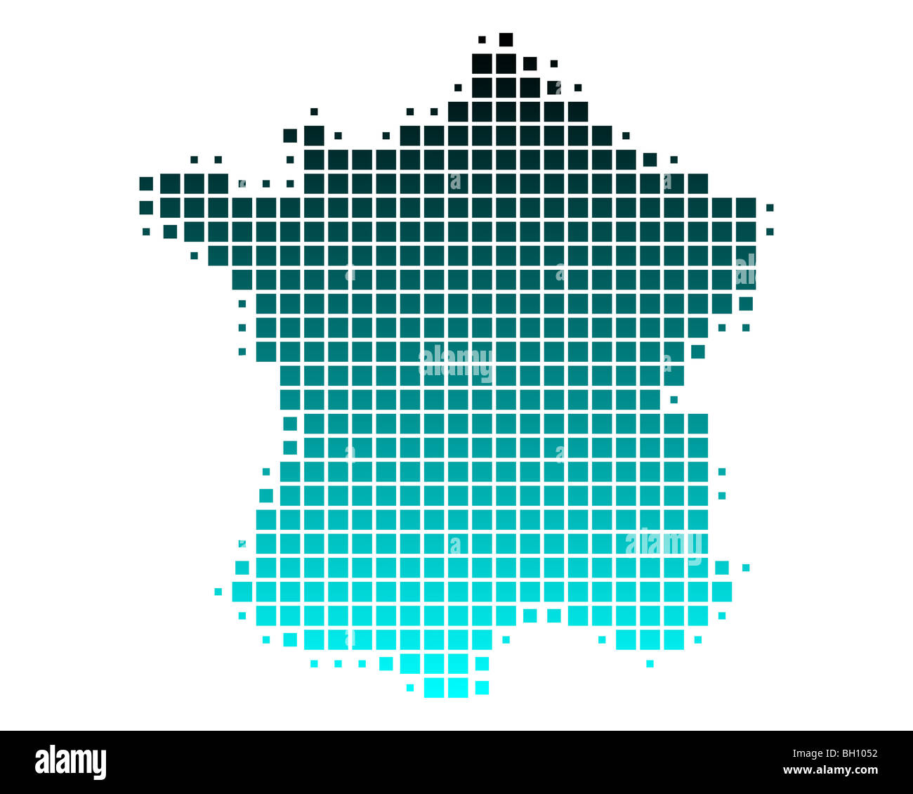 Map of France Stock Photo - Alamy