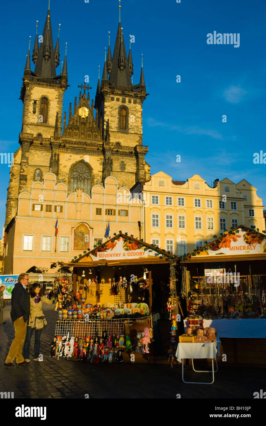 Prague market autumn hi-res stock photography and images - Alamy