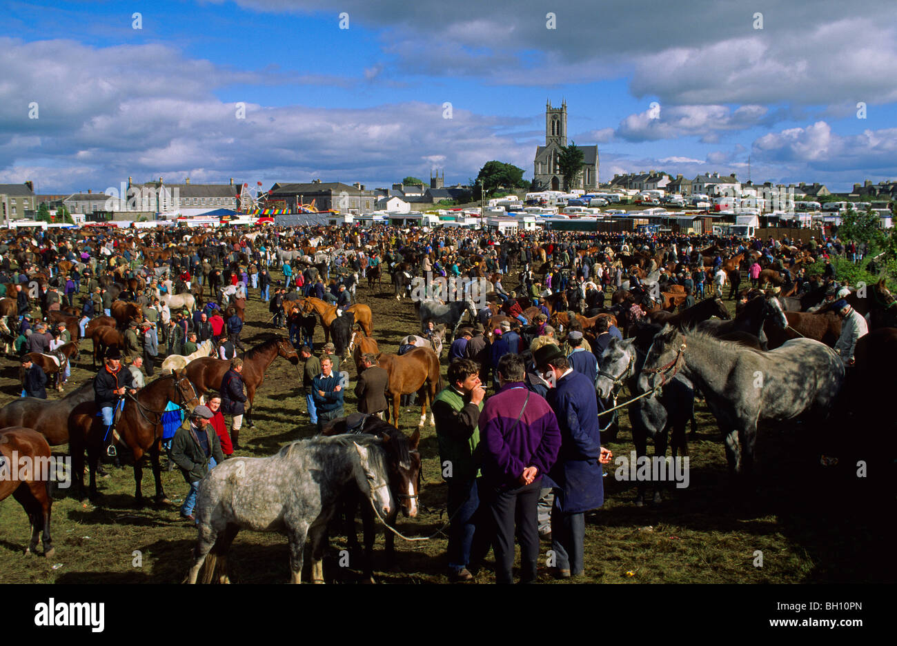 Ballinasloe horse fair hi-res stock photography and images - Alamy