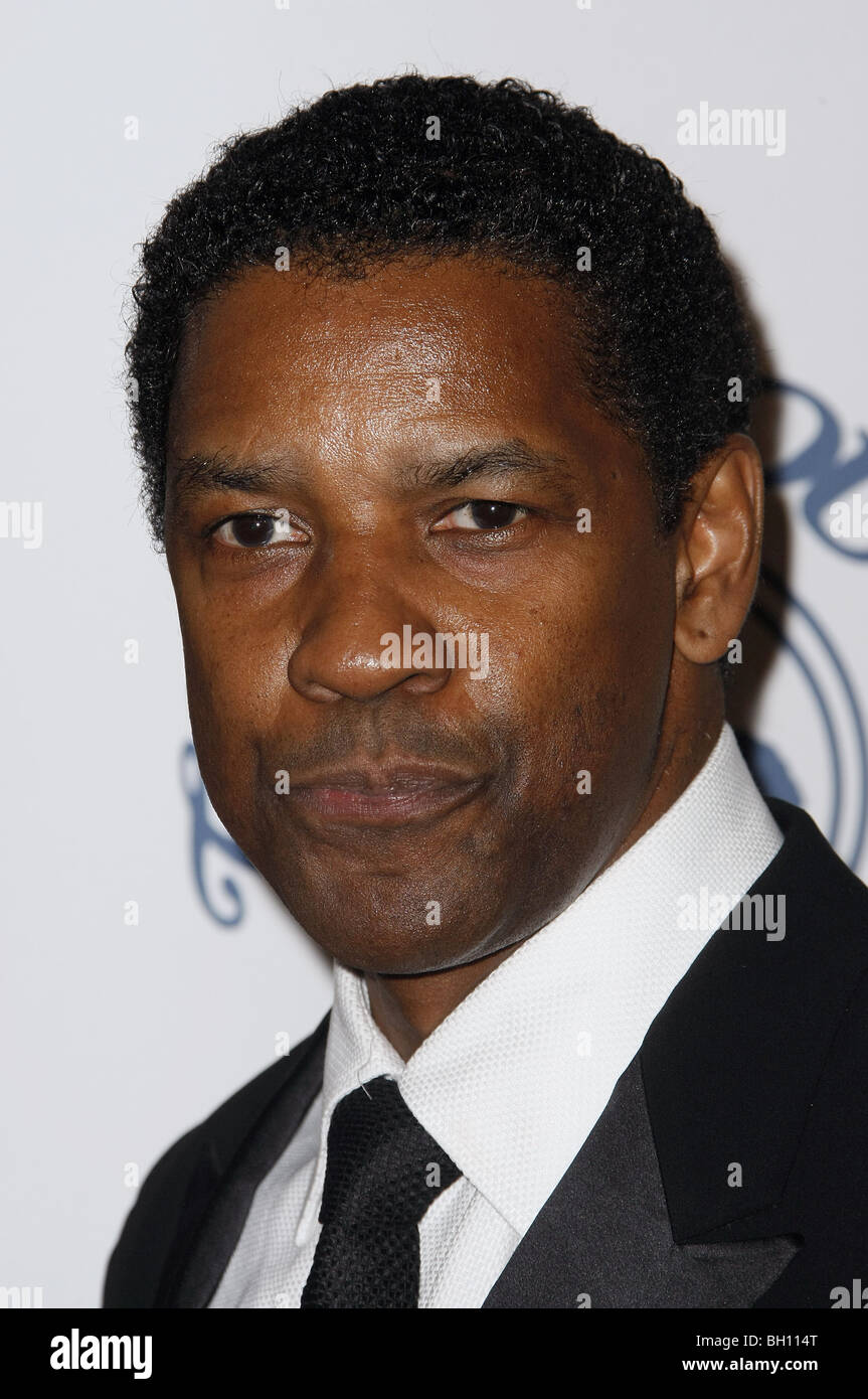 DENZEL WASHINGTON ACTOR BEVERLY HILLS CA USA 25/10/2008 Stock Photo - Alamy