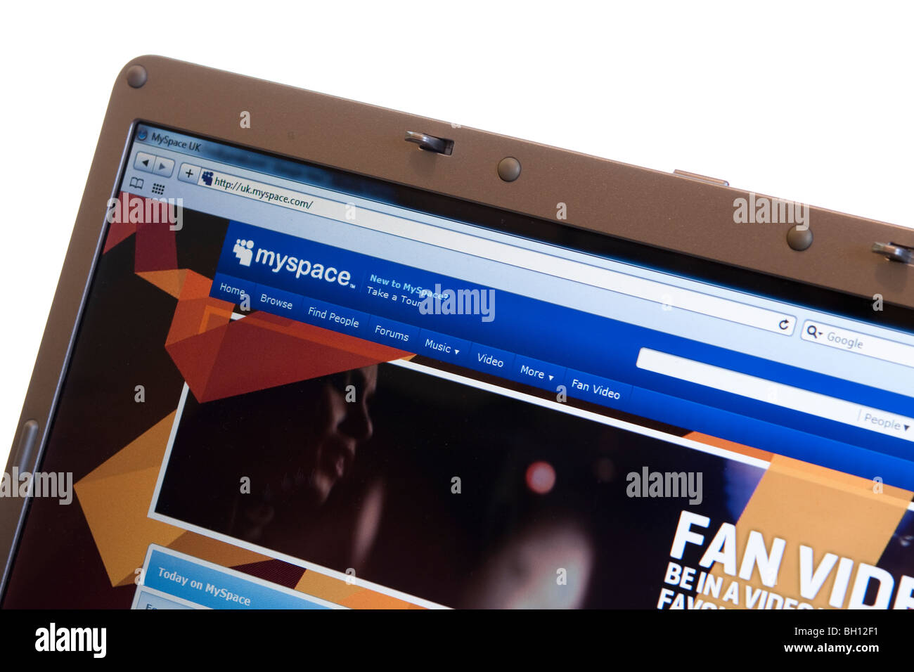 Myspace hi-res stock photography and images - Alamy