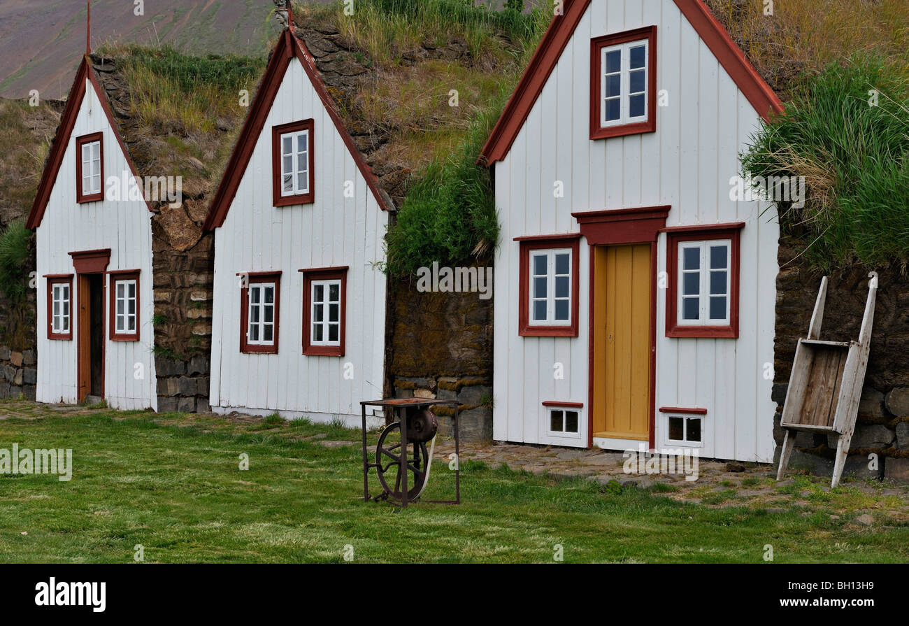 Turf farmhouse iceland hi-res stock photography and images - Alamy