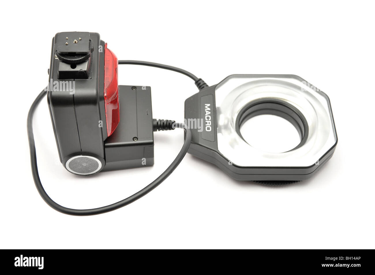 Detailed but simple image of ring flash Stock Photo - Alamy