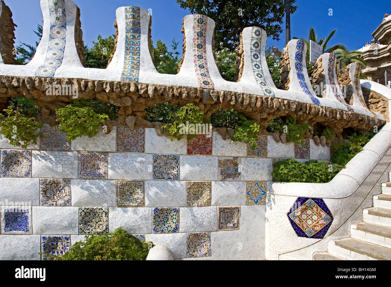Gaudi tiles hi-res stock photography and images - Alamy