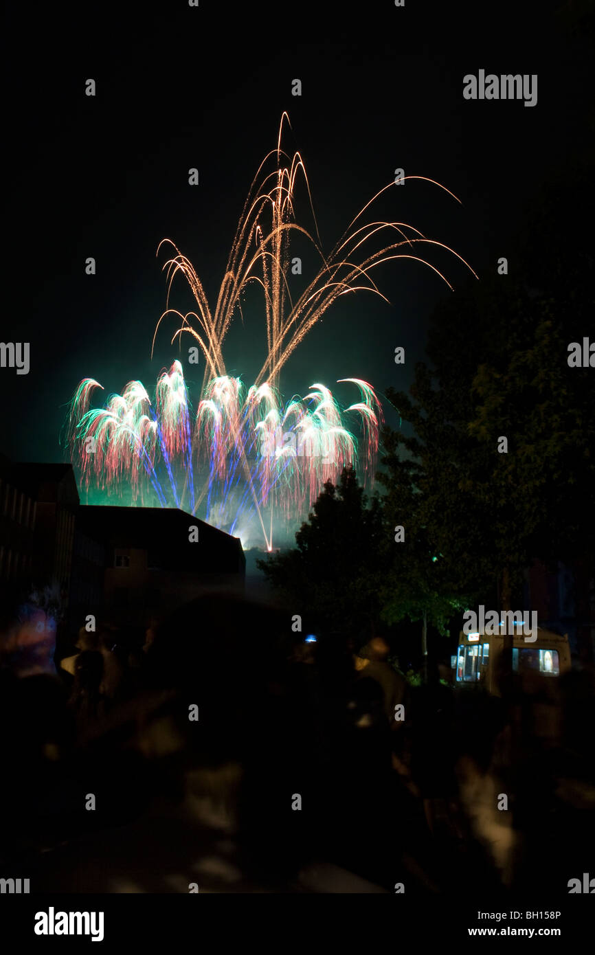 July 14th firework hi-res stock photography and images - Alamy