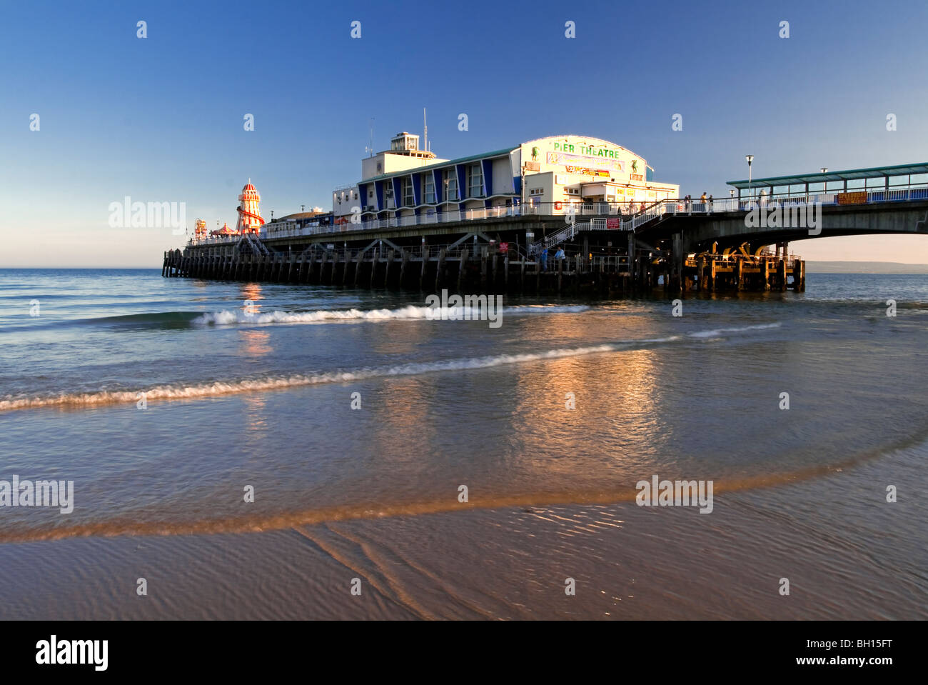 Fairground ride fairground bournemouth beach hi-res stock photography ...