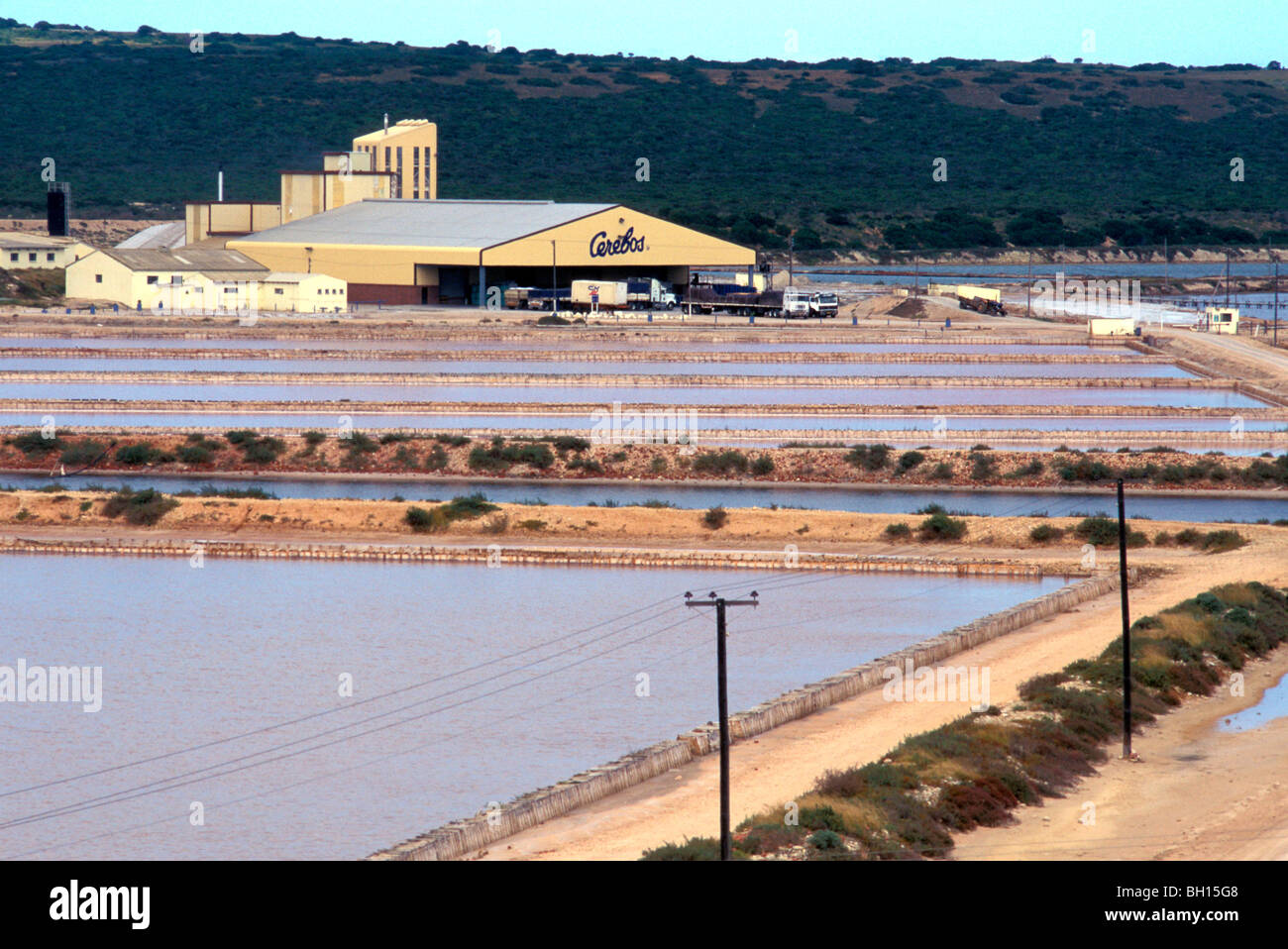 SOUTH AFRICA .CEREBOS SALT PROCESSING PLANT EASTERN CAPE Photo © Julio ...