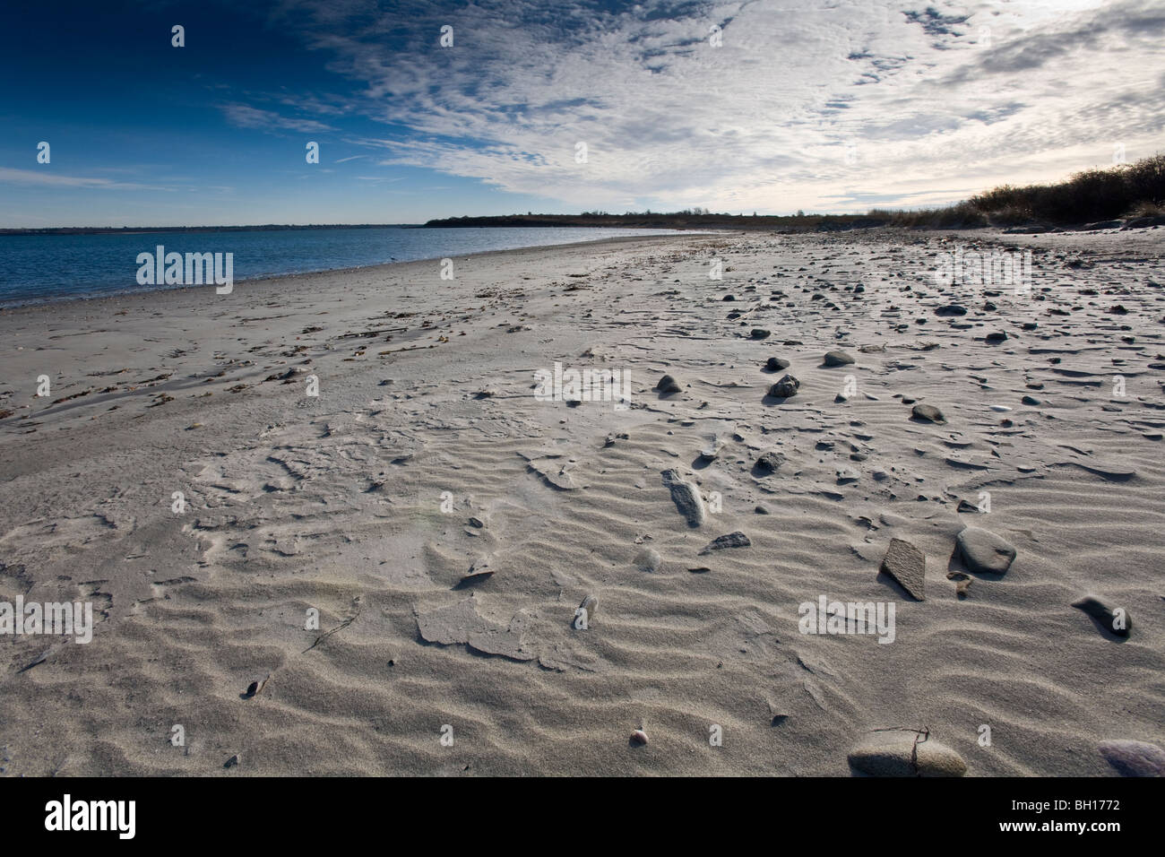 Lonely winter beach in hi-res stock photography and images - Alamy