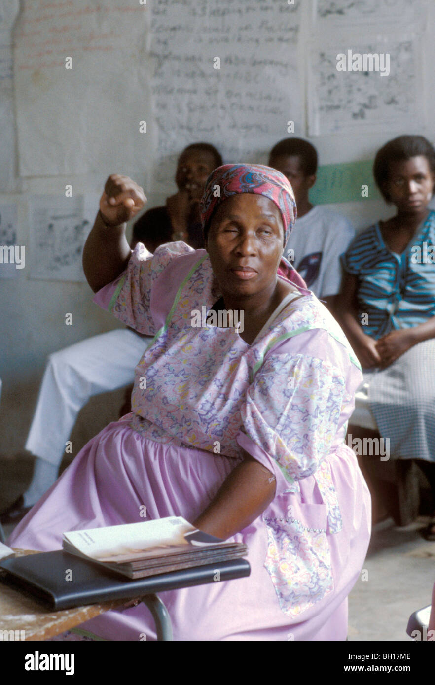 SOUTH AFRICA. ADULT EDUCATION FOR WOMEN IN THE DURBAN TOWNSHIPS. KWA ...