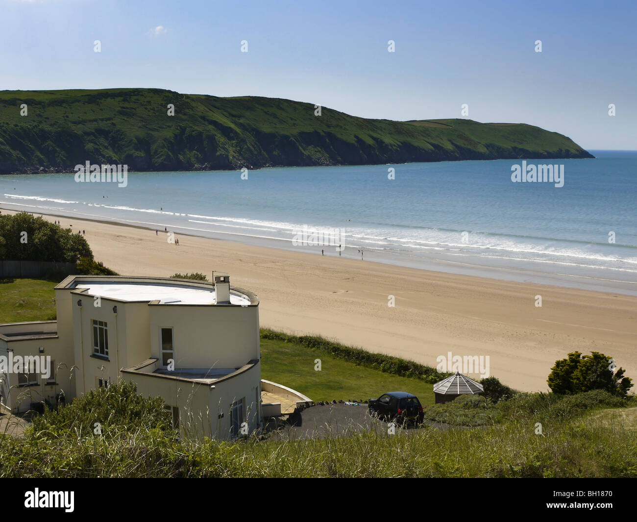 Clifftop house devon hi-res stock photography and images - Alamy