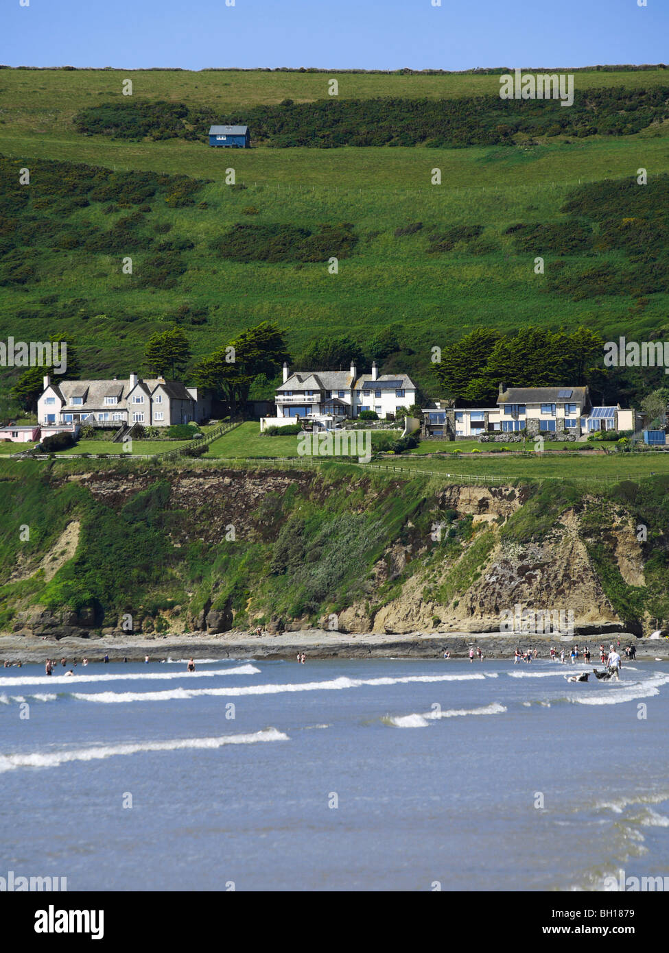 saunton sands devon england uk Stock Photo - Alamy