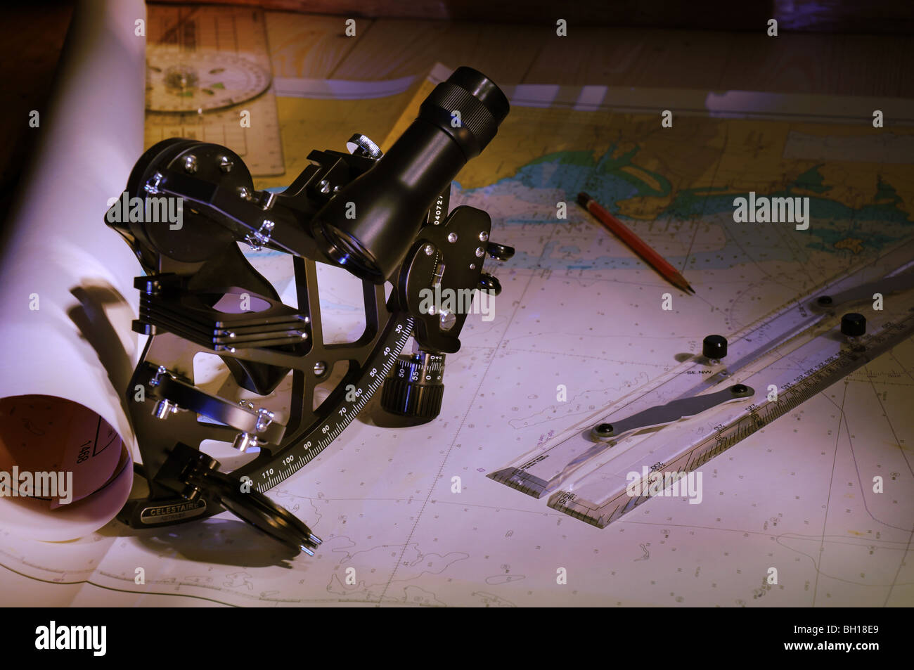 Plotting tools hi-res stock photography and images - Alamy