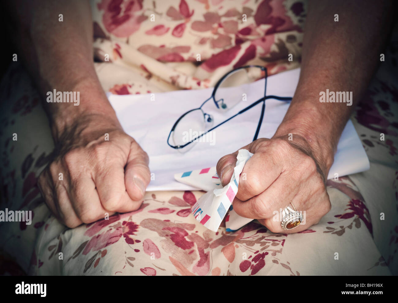 Crumpled letter hi-res stock photography and images - Alamy