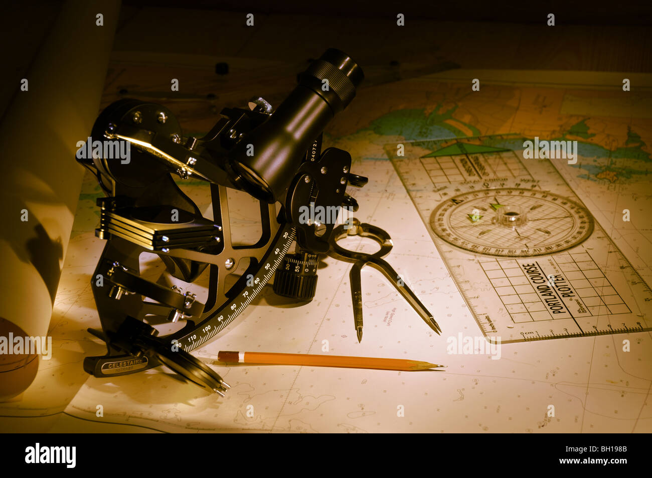 Plotting tools hi-res stock photography and images - Alamy