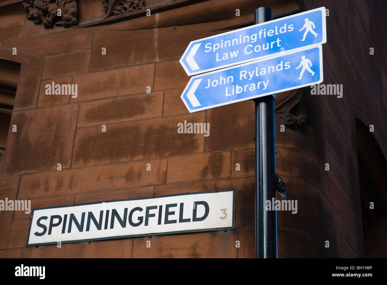 Spinningfields district central Manchester England UK Europe Stock ...