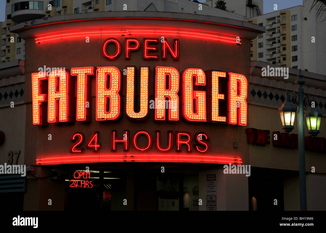 Fatburger restaurant hi-res stock photography and images - Alamy