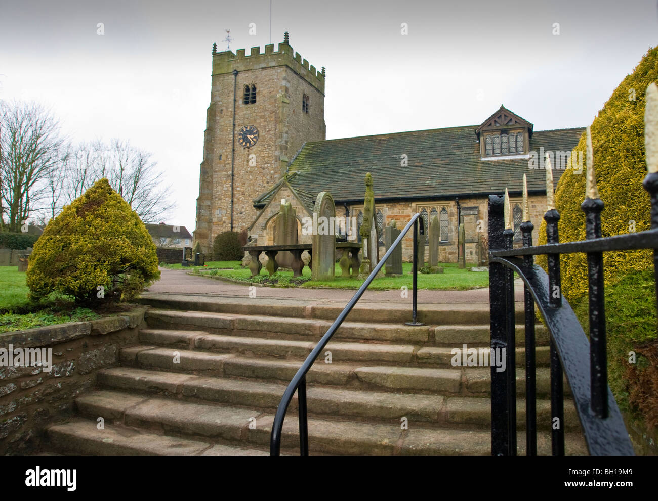 chipping village in the forest of bowland Stock Photo - Alamy