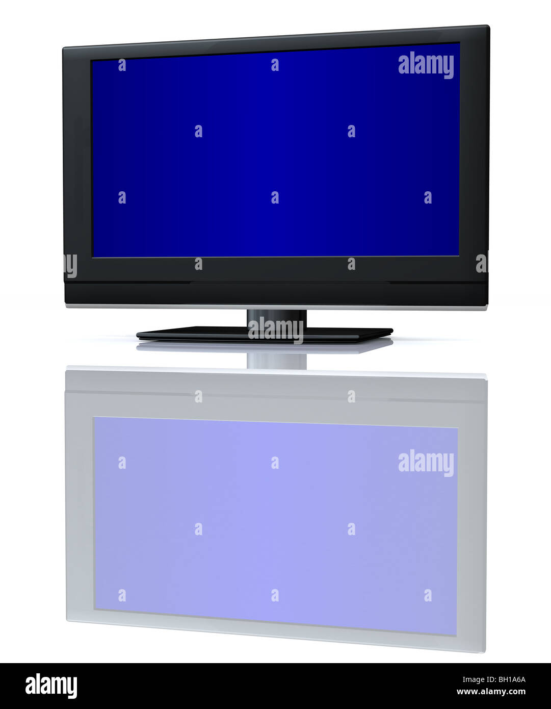 flat LCD tv Liquid-Crystal Display on white Stock Photo - Alamy