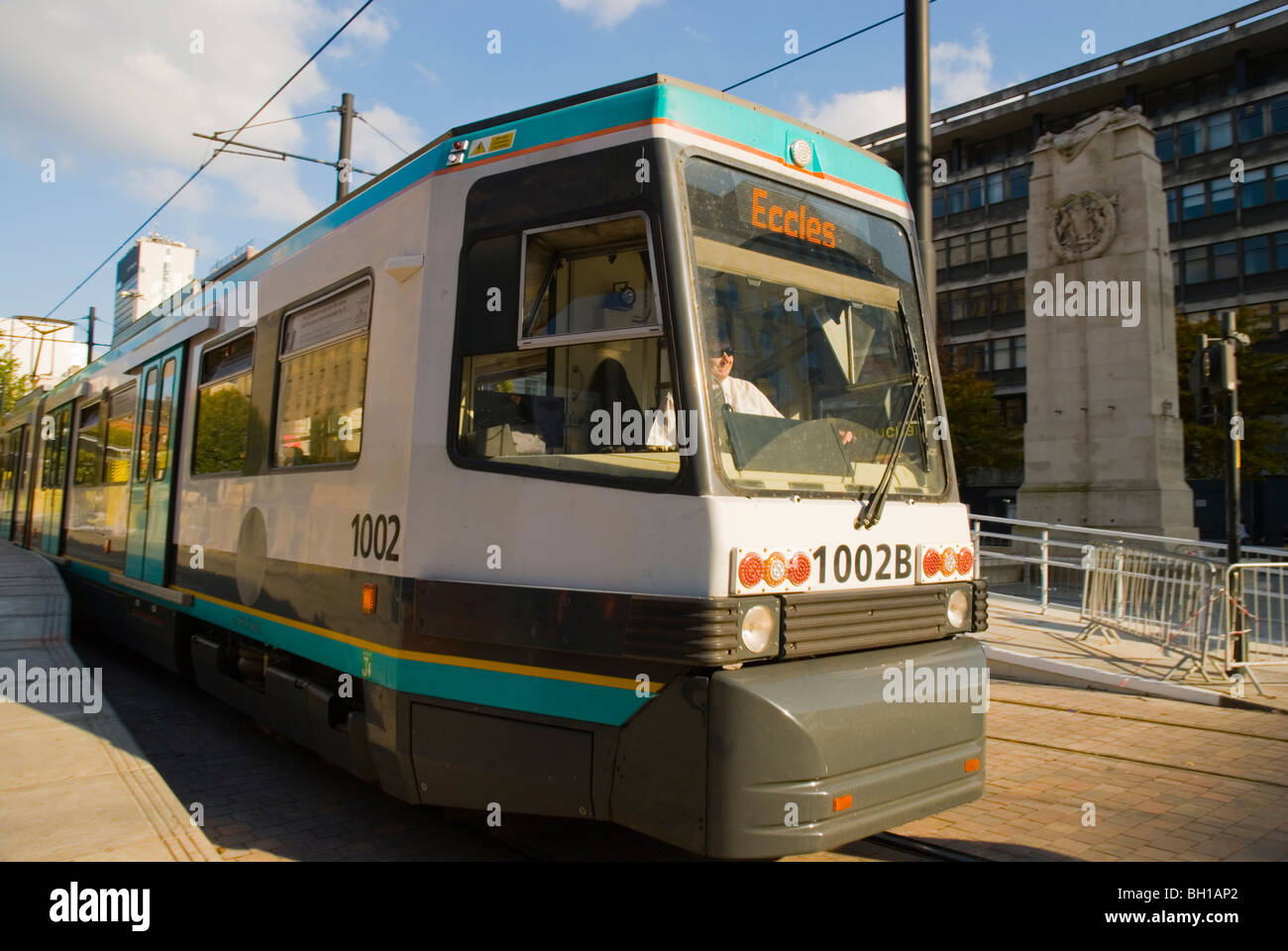 Manchester trams hi-res stock photography and images - Alamy