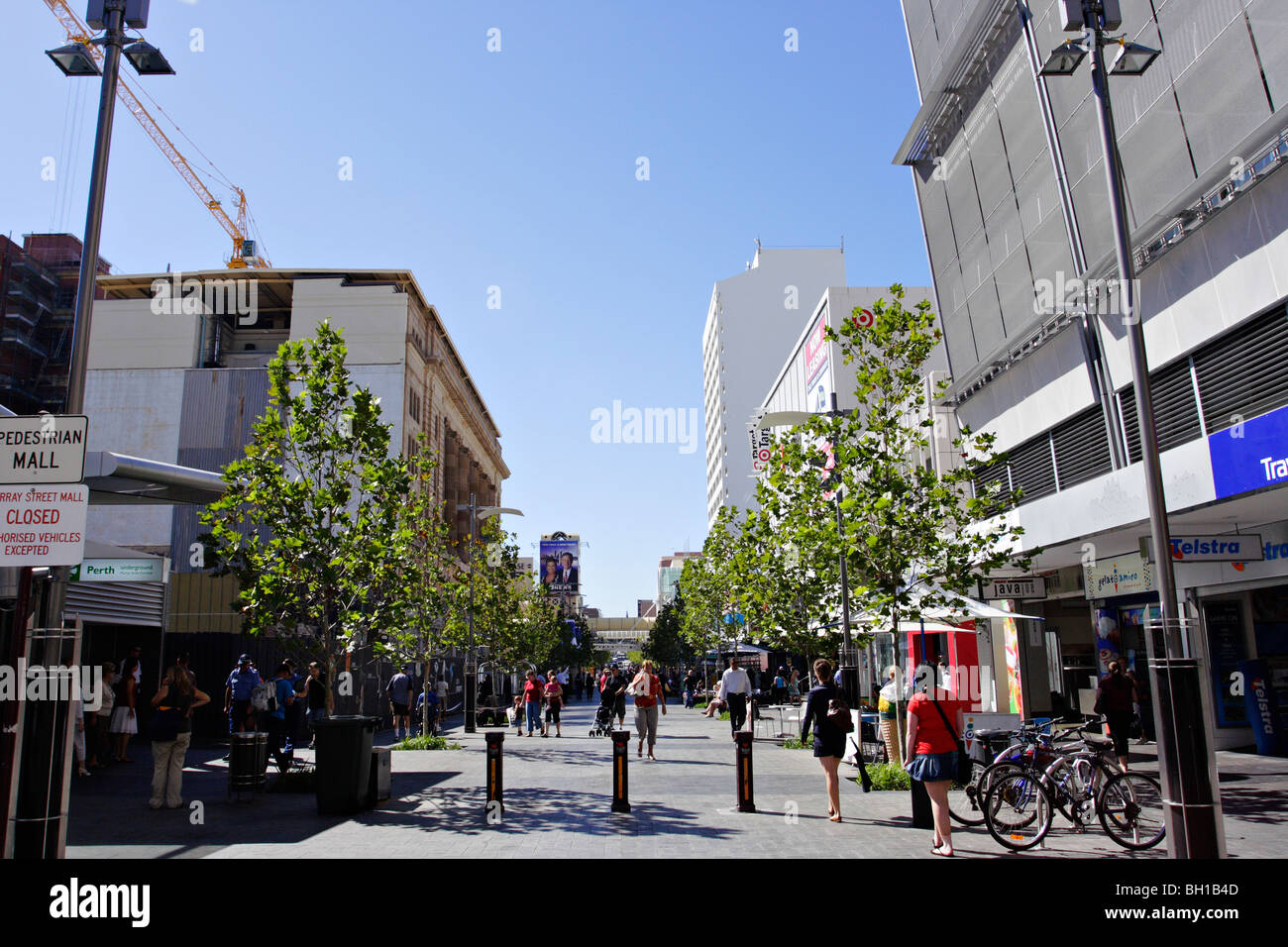 Perth city centre shops hi-res stock photography and images - Alamy