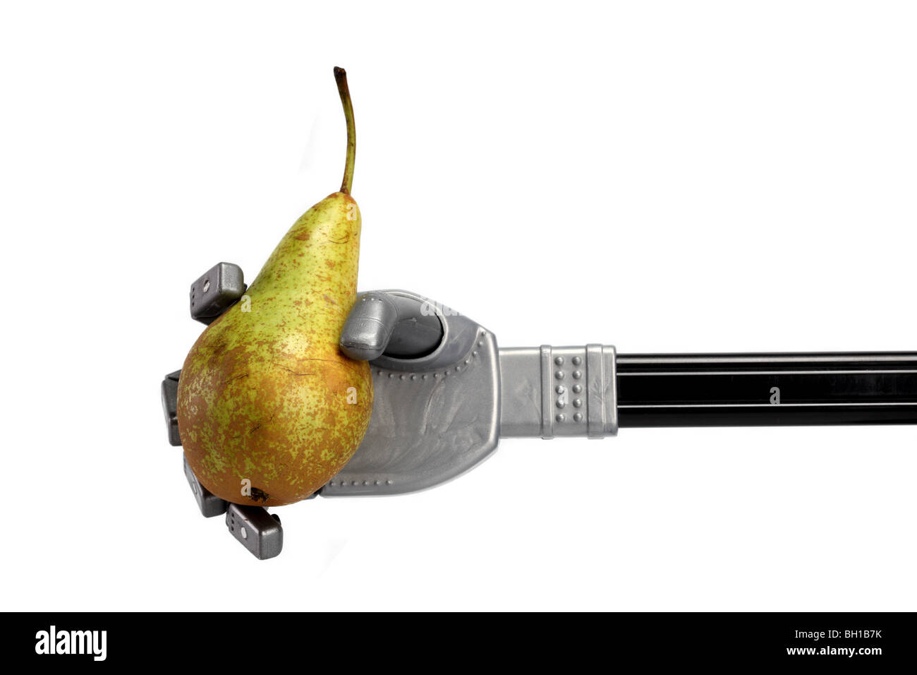 Pear Robot grab food hand arm fingers finger hold holding delicate ...