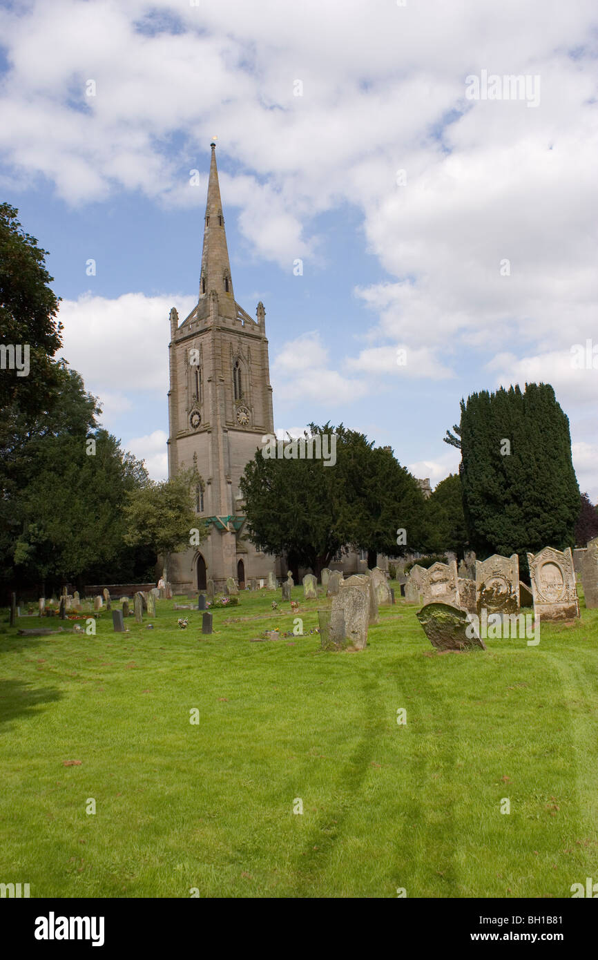 St. John's Parish Church Ombersley Worcestershire England Stock Photo ...