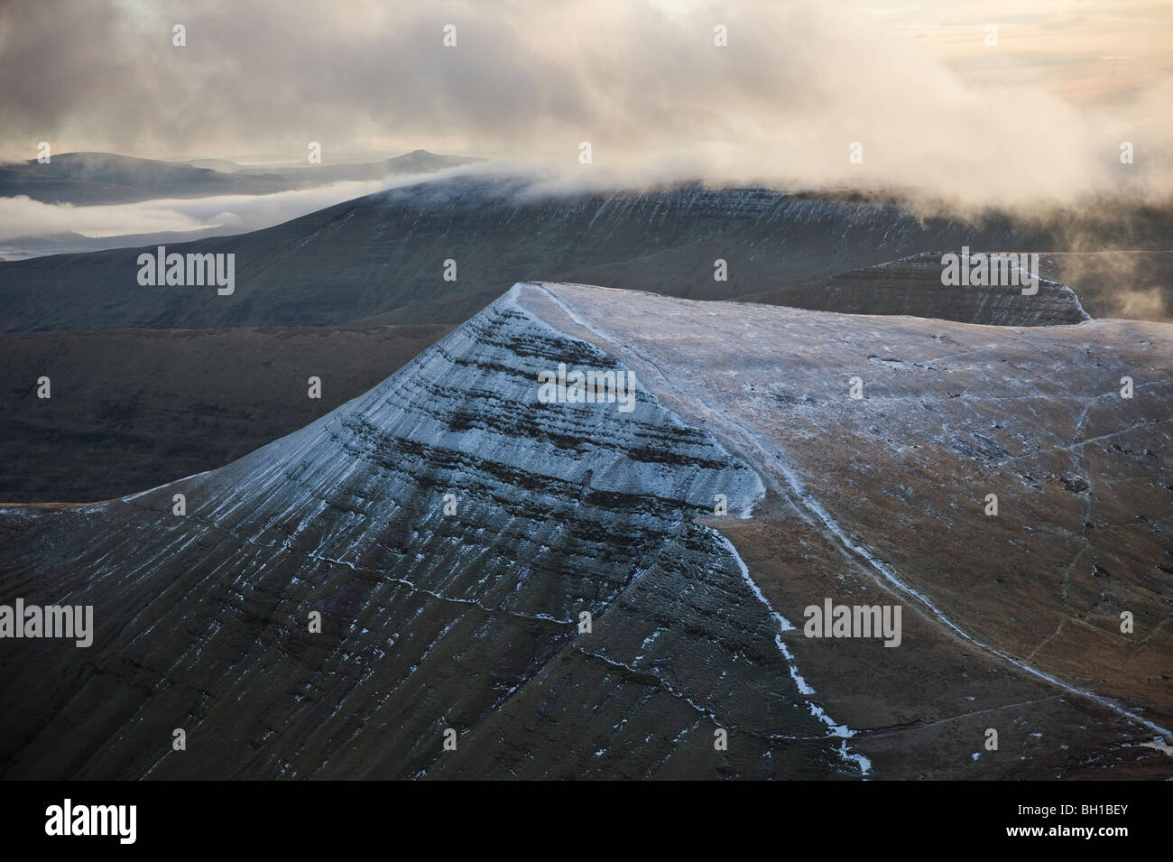 Cribyn, Brecon Beacons national park, Wales Stock Photo - Alamy