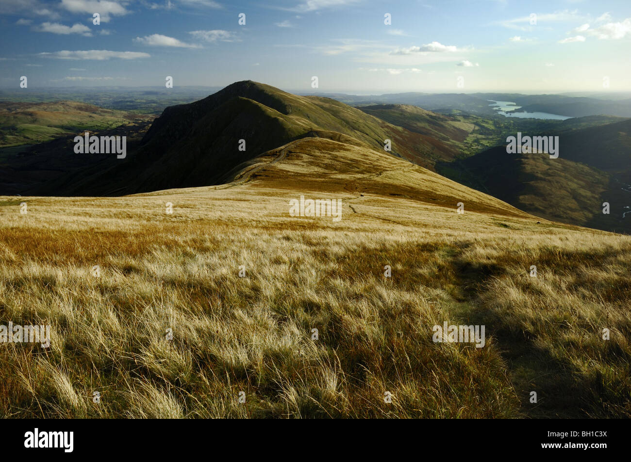 Cumbria eastern fells lakes national park autumn landscape hi-res stock ...