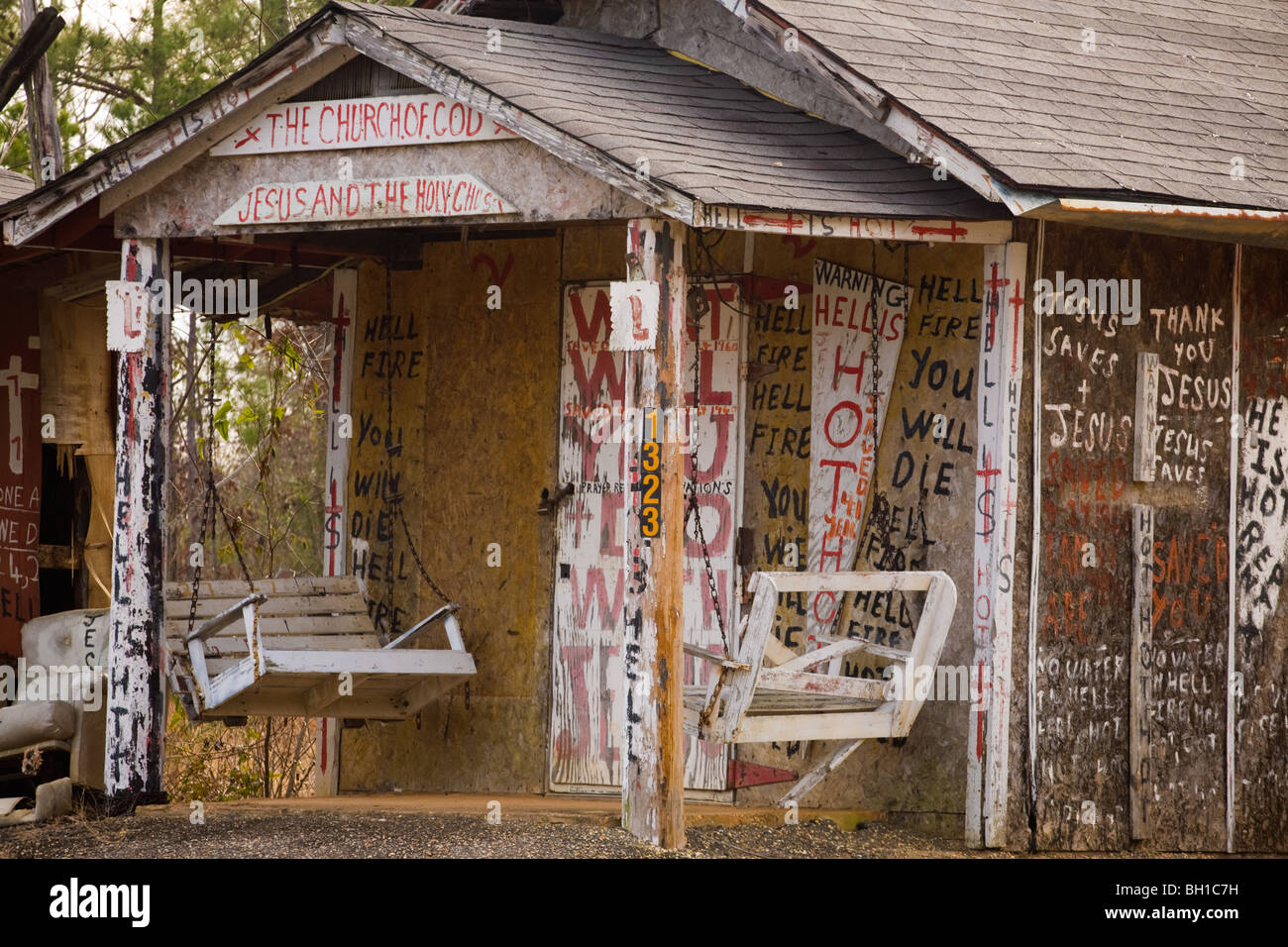 The Cross Garden, Prattville, Alabama Stock Photo - Alamy