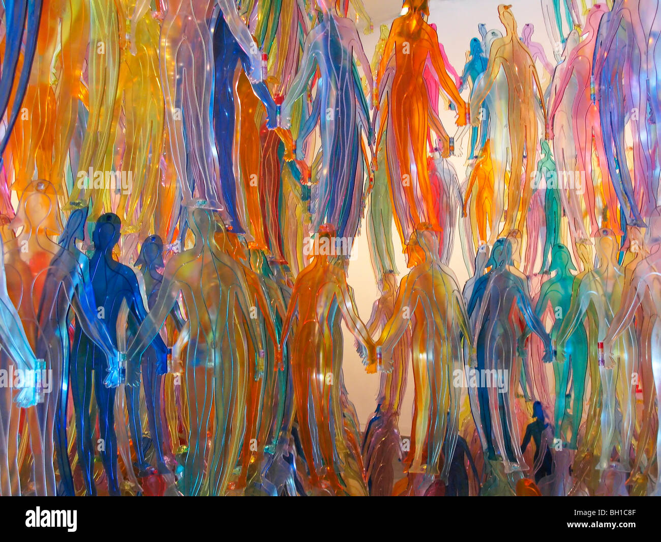 Human Structures artist Jonathan Borofsky Stock Photo - Alamy