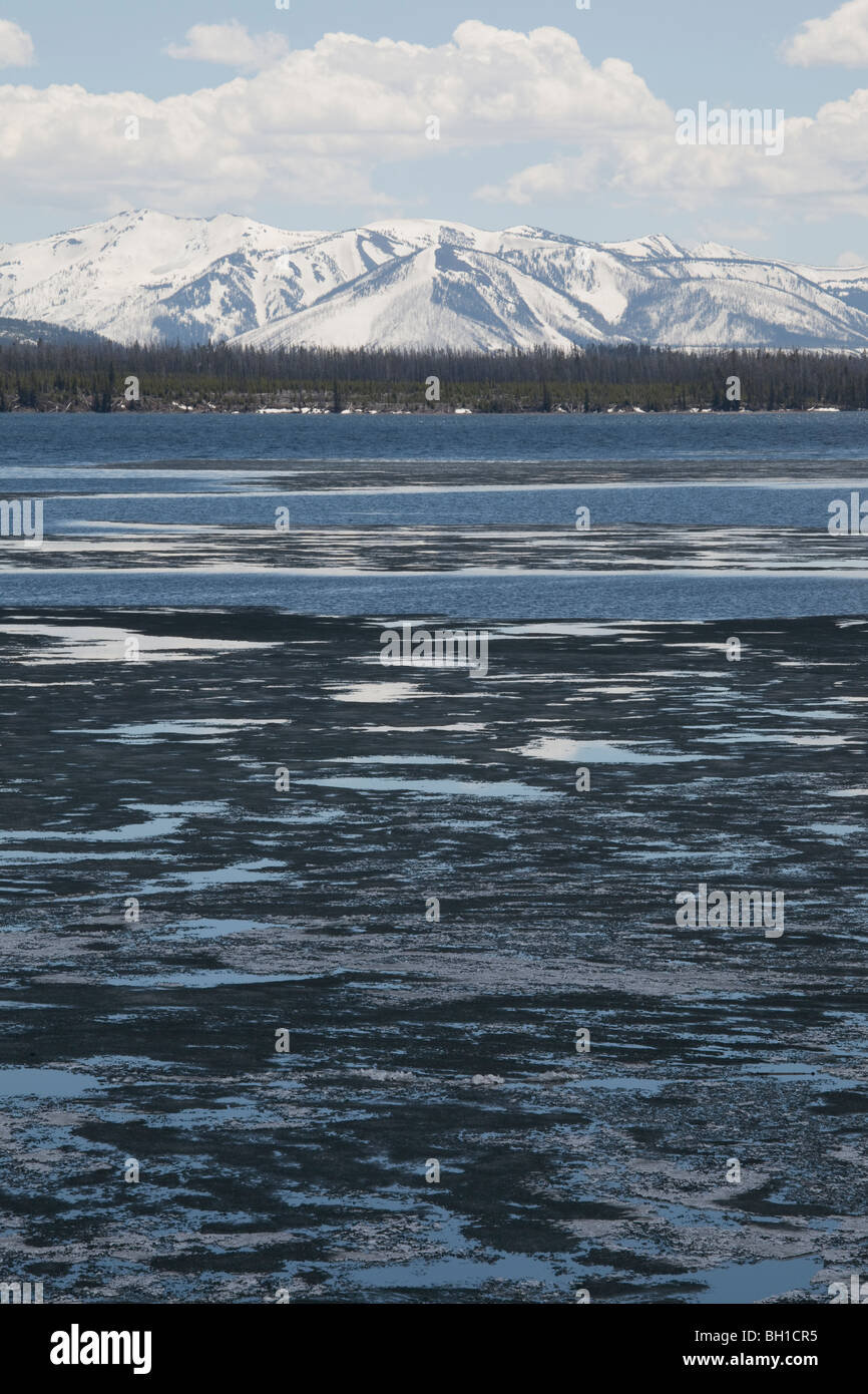 Partially frozen yellowstone hi-res stock photography and images - Alamy