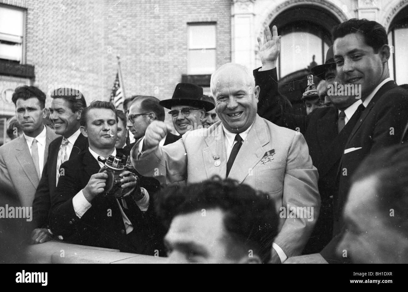 Nikita khrushchev 1959 hi-res stock photography and images - Alamy