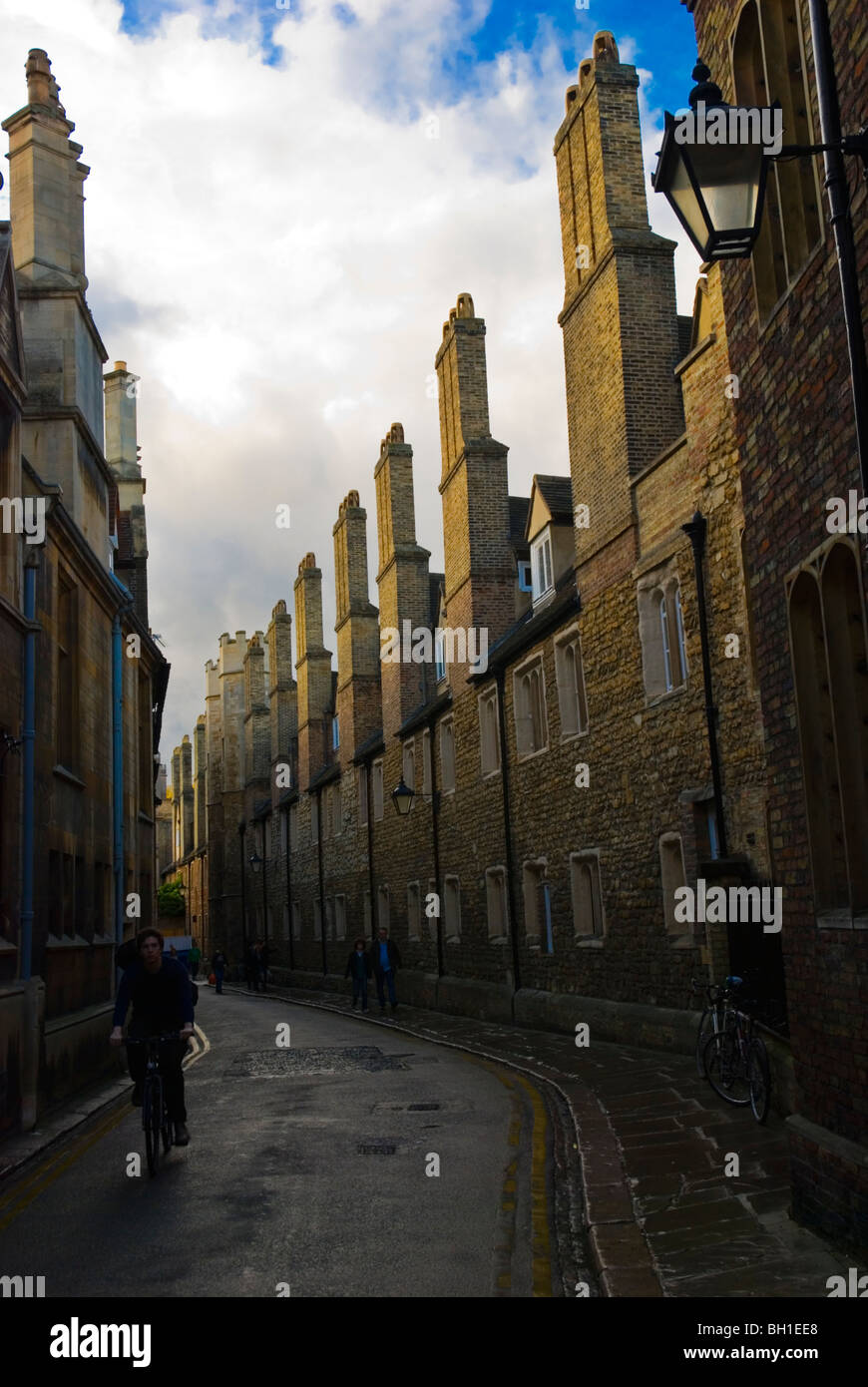 Trinity lane cambridge uk gb chimneys hi-res stock photography and ...