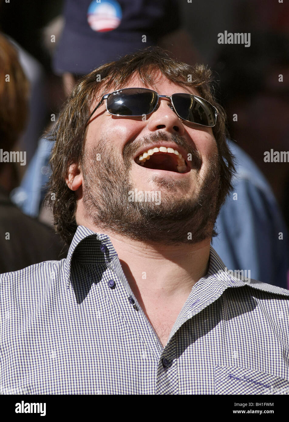 JACK BLACK ACTOR HOLLYWOOD LOS ANGELES CA USA 10/10/2008 Stock Photo ...