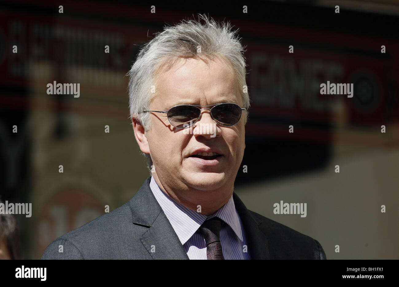 TIM ROBBINS ACTOR HOLLYWOOD LOS ANGELES CA USA 10/10/2008 Stock Photo ...
