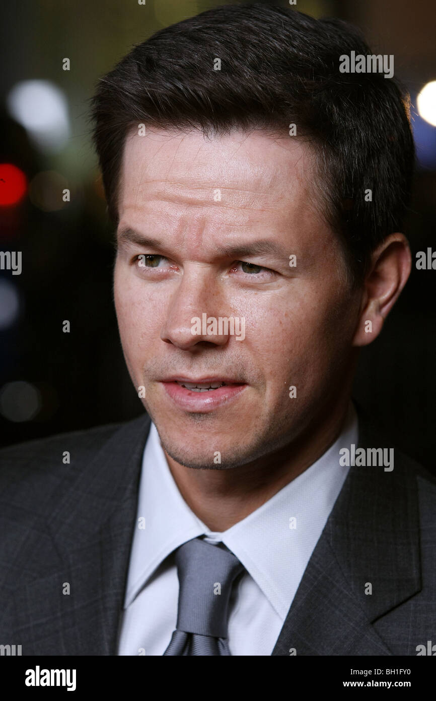 MARK WAHLBERG ACTOR HOLLYWOOD LOS ANGELES CA USA 13/10/2008 Stock Photo ...