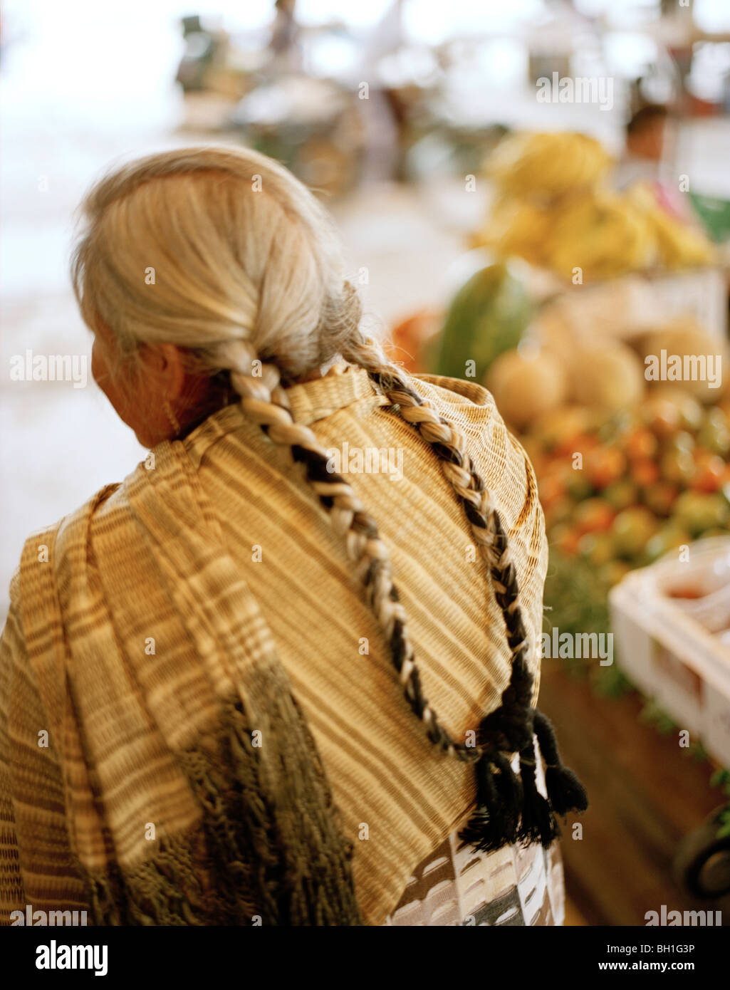 Indian with braids native american hi-res stock photography and images ...
